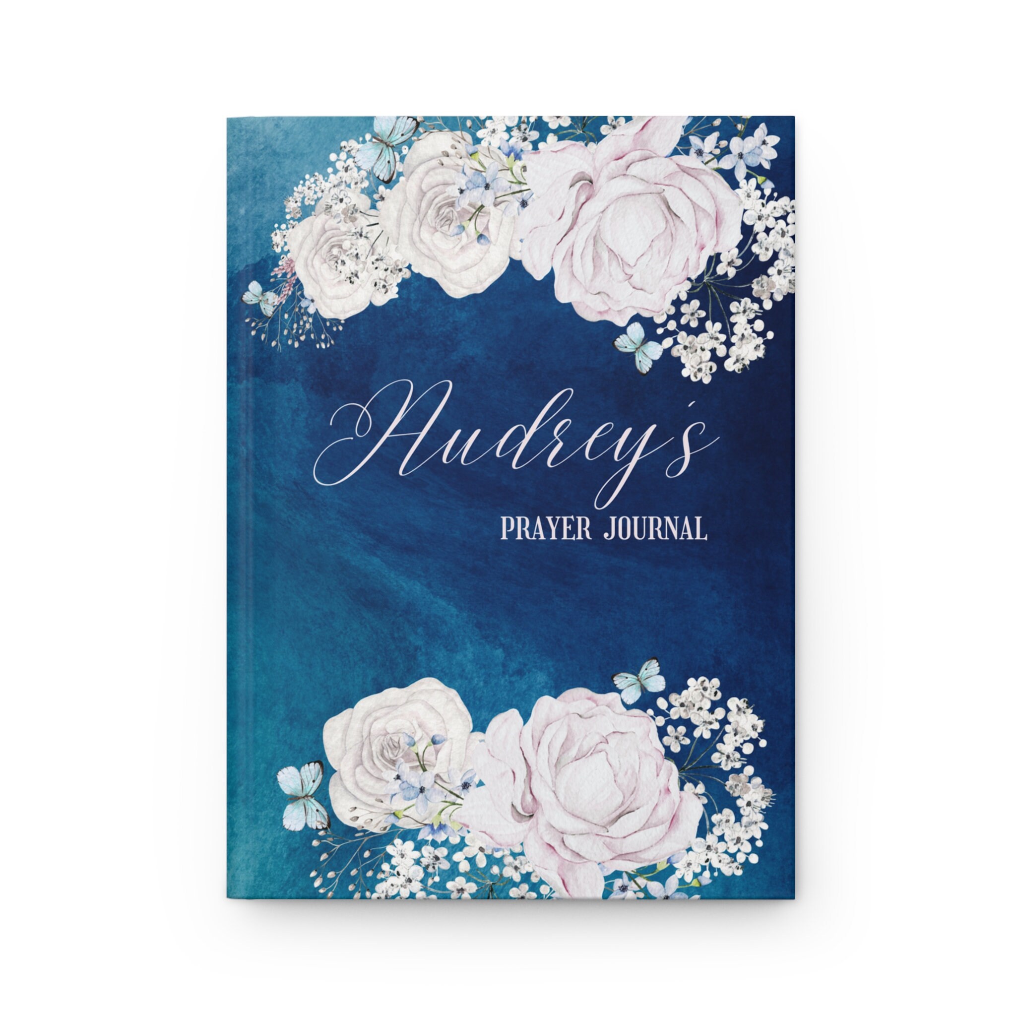 Personalized Prayer Journal, Custom Faith Notebook, Bible Study Sermon ...