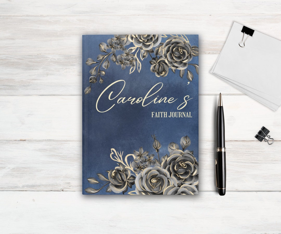 Personalized Faith Journal Custom Bible Study Sermons - Etsy