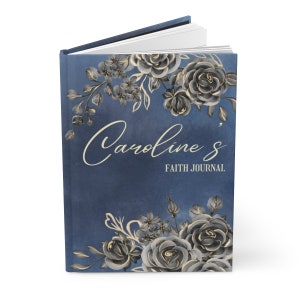 Personalized Faith Journal, Custom Bible Study Sermons Notebook, Travel ...