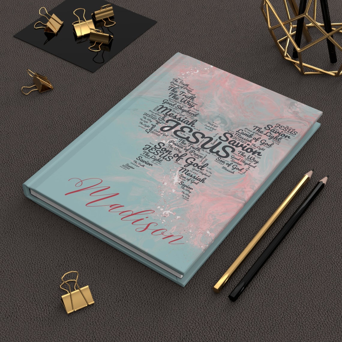 Bible Verse Journal for Women, Personalized Name Faith Journal for ...