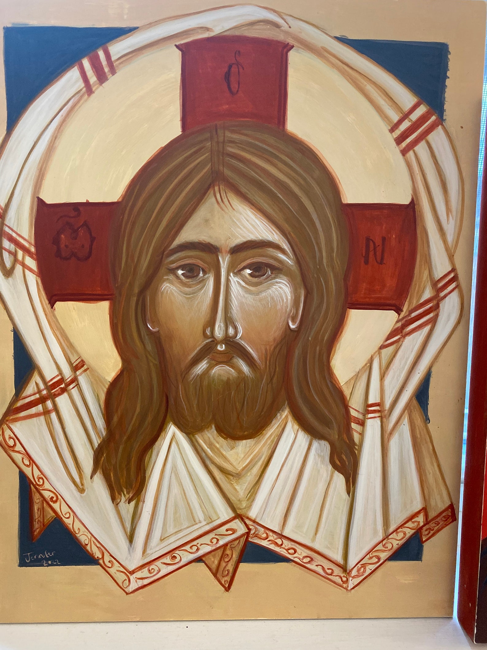 Face of Jesus Icon - Etsy