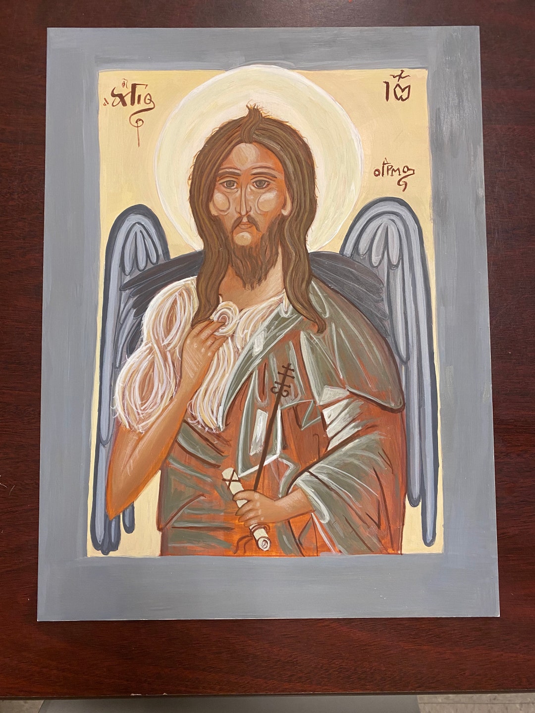 John the Baptist Icon - Etsy
