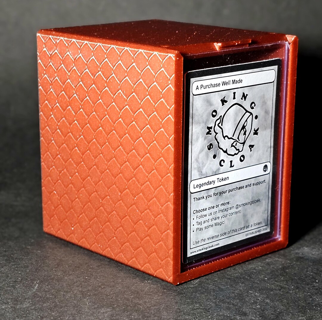 Dragon Scale - Commander Showcase Deck Box: Magic the Gathering EDH ...