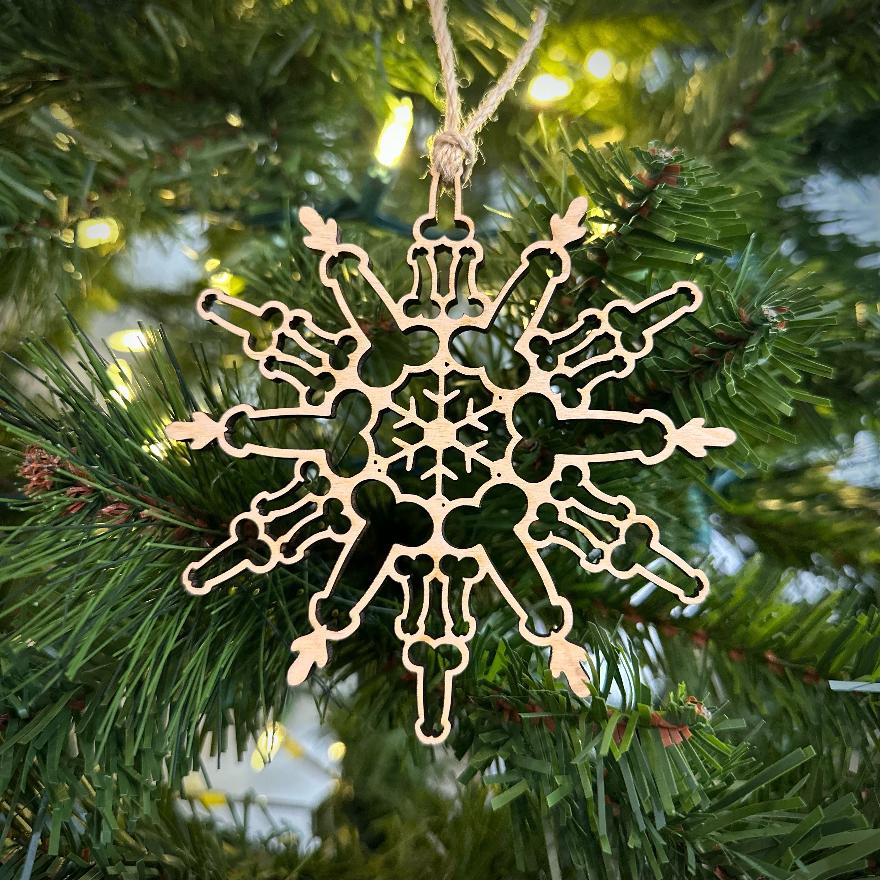 Penis Snowflake Ornament Funny Gag Ornament Gift Dick - Etsy Canada