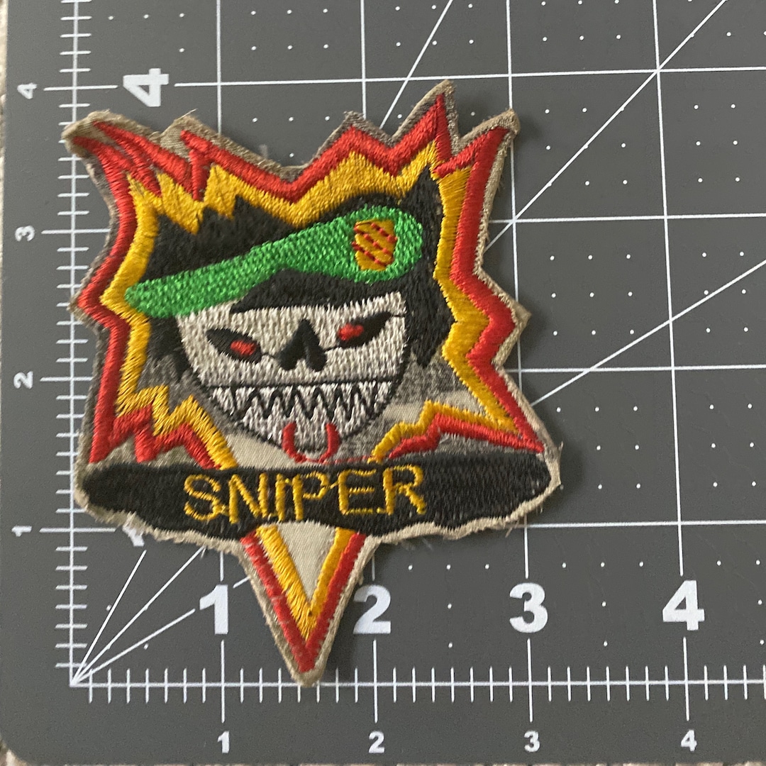 US Army Shellburst Sniper Vietnam War Patch 8/27/23 - Etsy