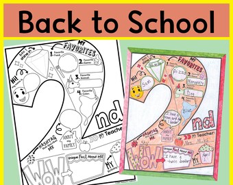 Emoji All About Me Worksheet, & Poster - Back to School Activities ...