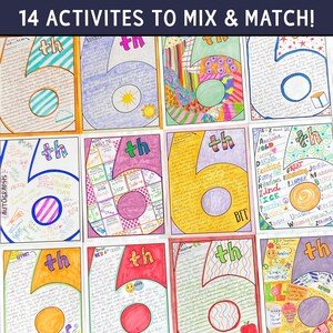 Fun End of Year Reflection Activity - Middle School - 6th Grade Memory ...