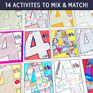 Last Week of School Activity - 4th Grade End of Year Memory Book ...