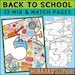 Back to School Activities - BTS Bulletin Board - 3rd Grade All About Me ...