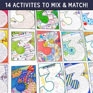 3rd Grade End of Year Memory Book - Last Week or Day of School Activity ...