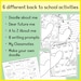 Back to School Activities - BTS Bulletin Board - 2nd Grade All About Me ...