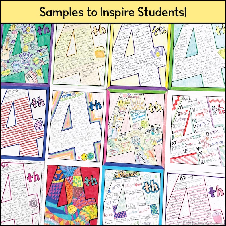 Back to School Activities - BTS Bulletin Board - 4th Grade All About Me ...