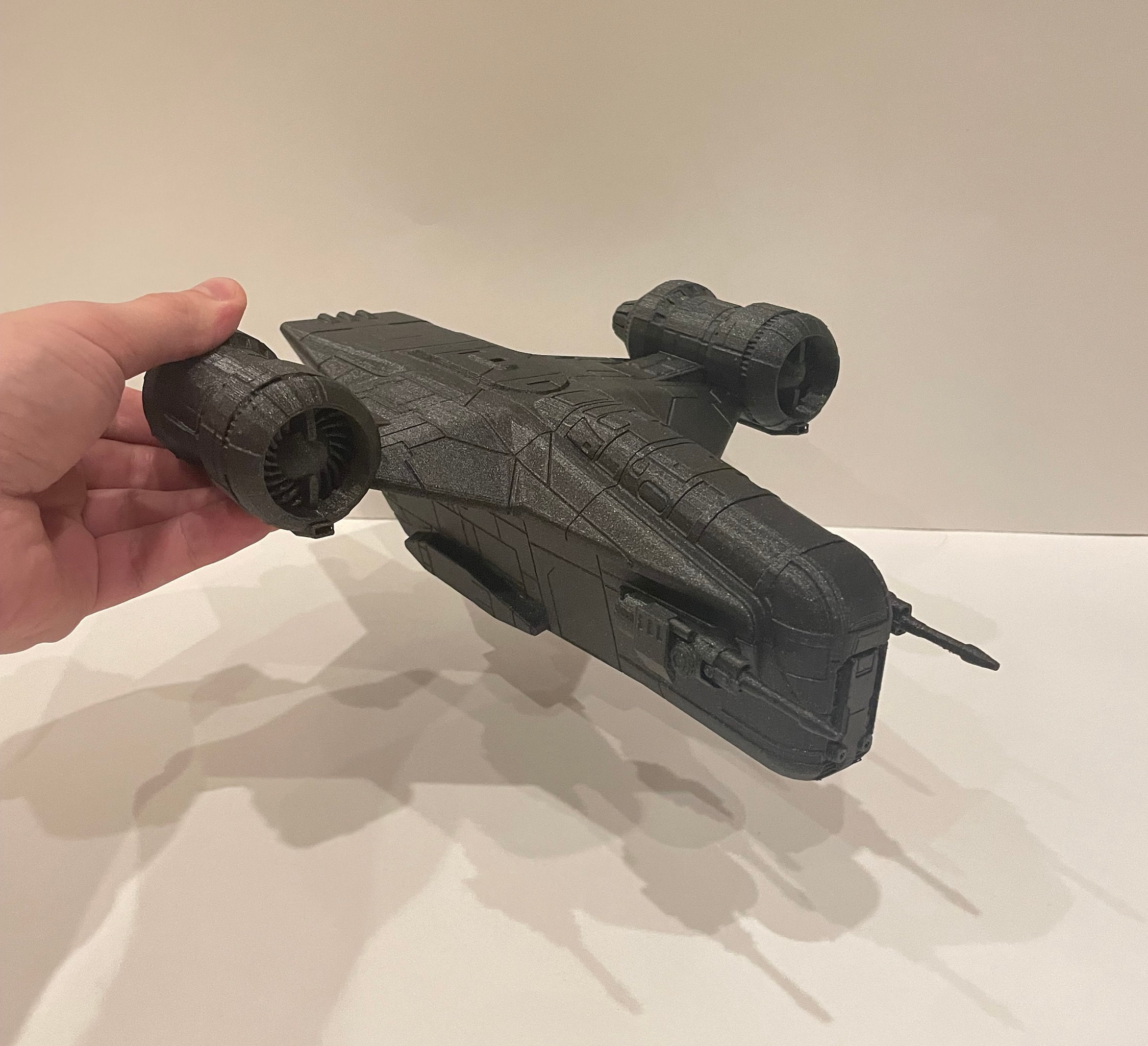 Razor Crest Assault Ship 12" Star Wars Mandalorian Gunship 3D Printed ...