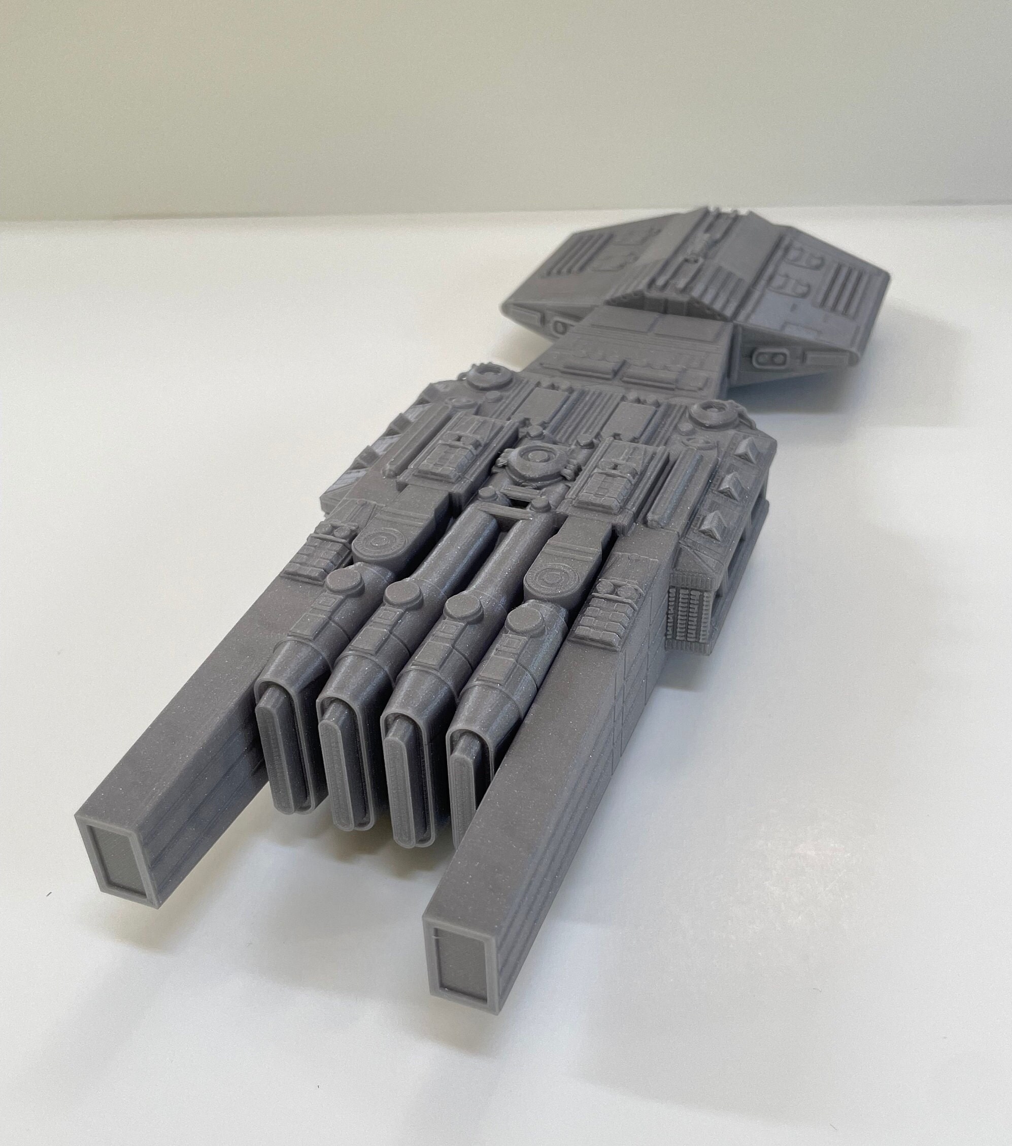 First Order Light Cruiser +13" Command Ship Crew Transport Shuttle Star ...