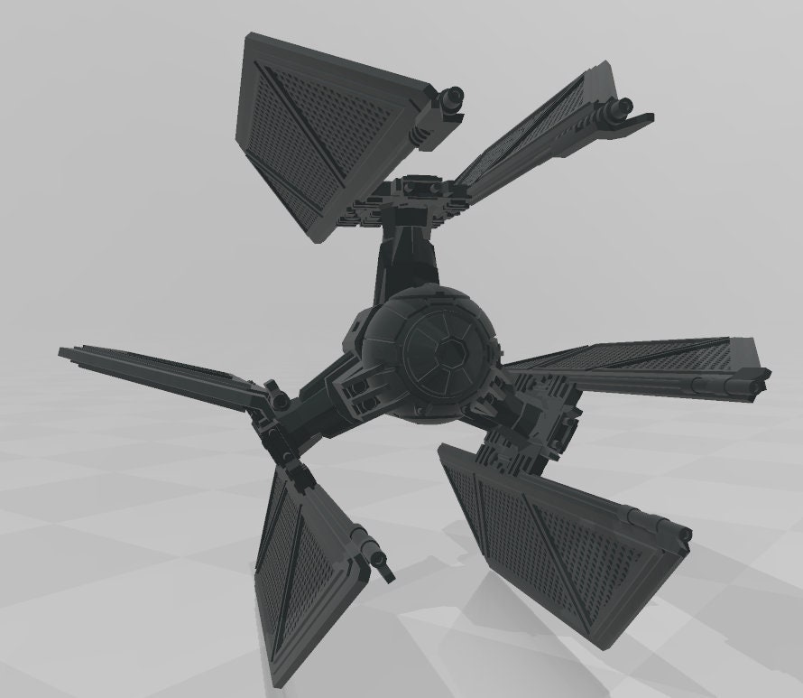 TIE Defender Star Wars TIE Fighter, Multi-role Starfighter, 3d Printed ...