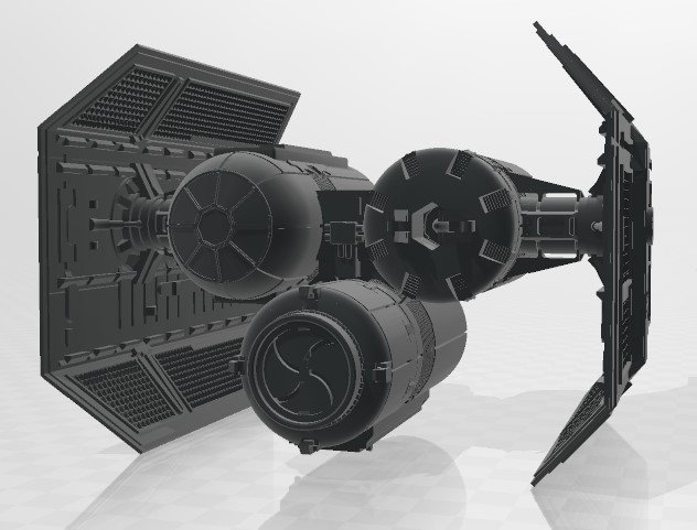 TIE Lander Imperial Troop Transport Starfighter Star Wars Legends ...