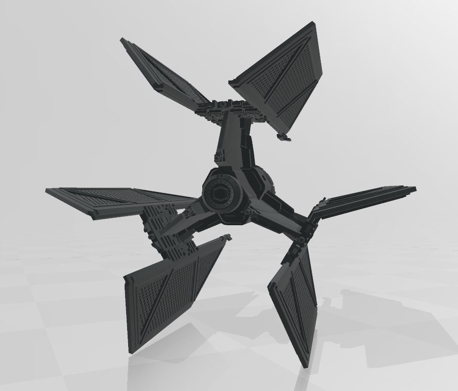 TIE Defender Star Wars TIE Fighter, Multi-role Starfighter, 3d Printed ...