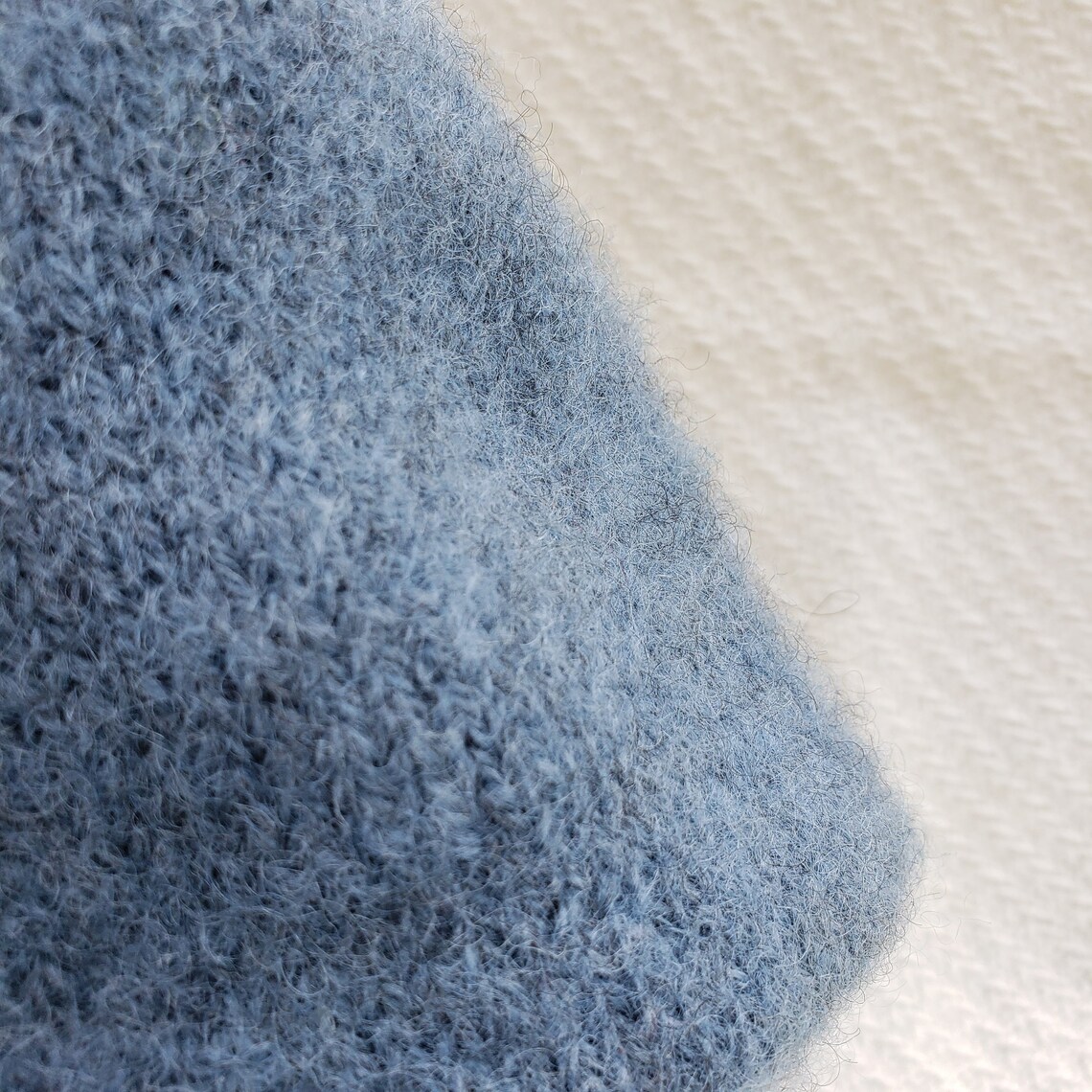 Historically Accurate Indigo Blue Handknit Wool Habitant Cap, SIZE ...