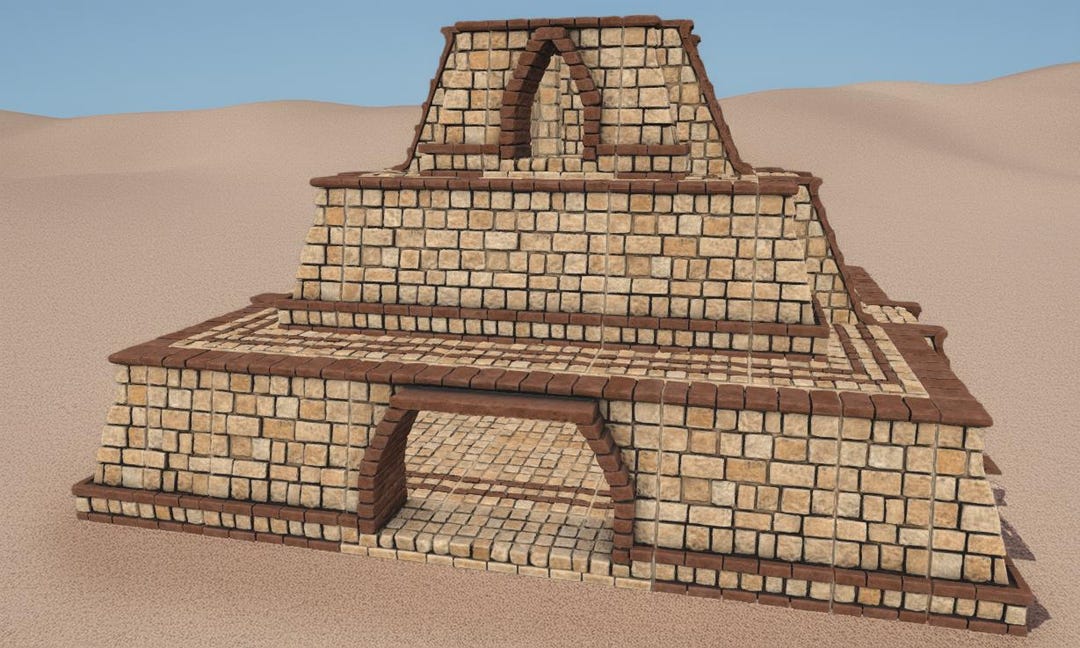 Inca Pyramid STL File – 3D Printable Model | Tabletop Decor, Diorama ...