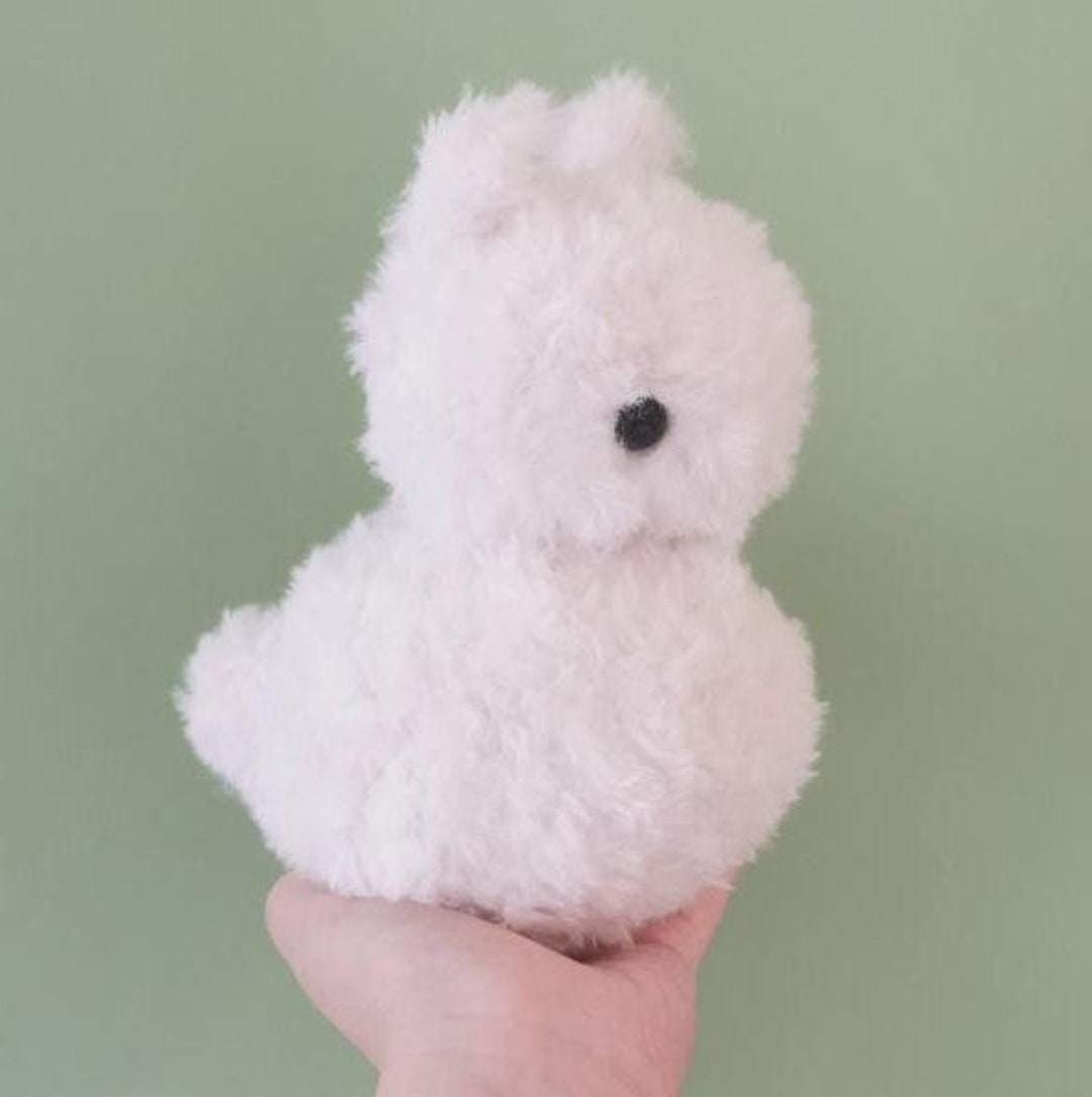 Crochet Fluffy Bunny Amigurumi Plush - Etsy