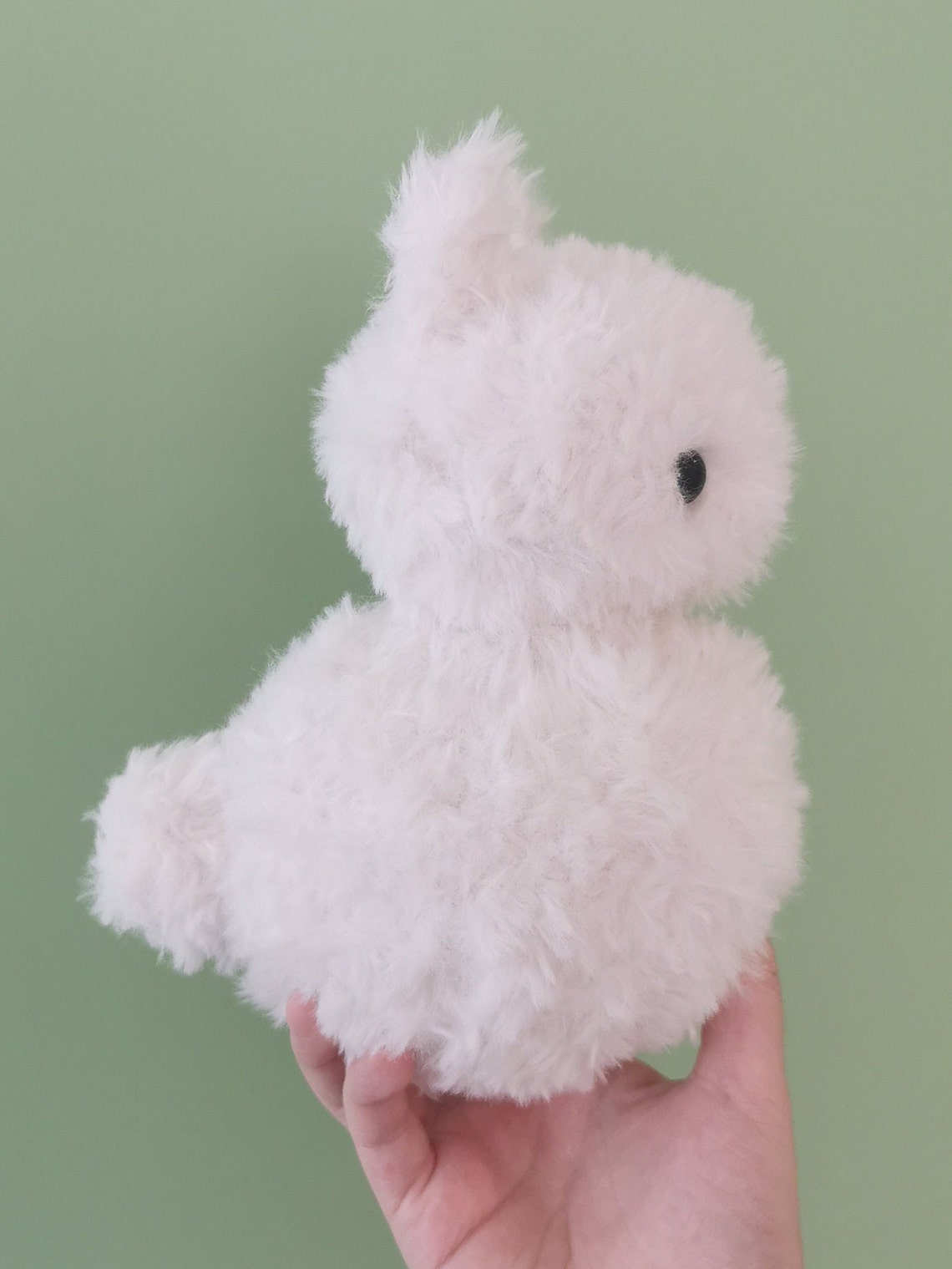 Crochet Fluffy Bunny Amigurumi Plush - Etsy