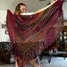 Rainbow Shawl - Etsy