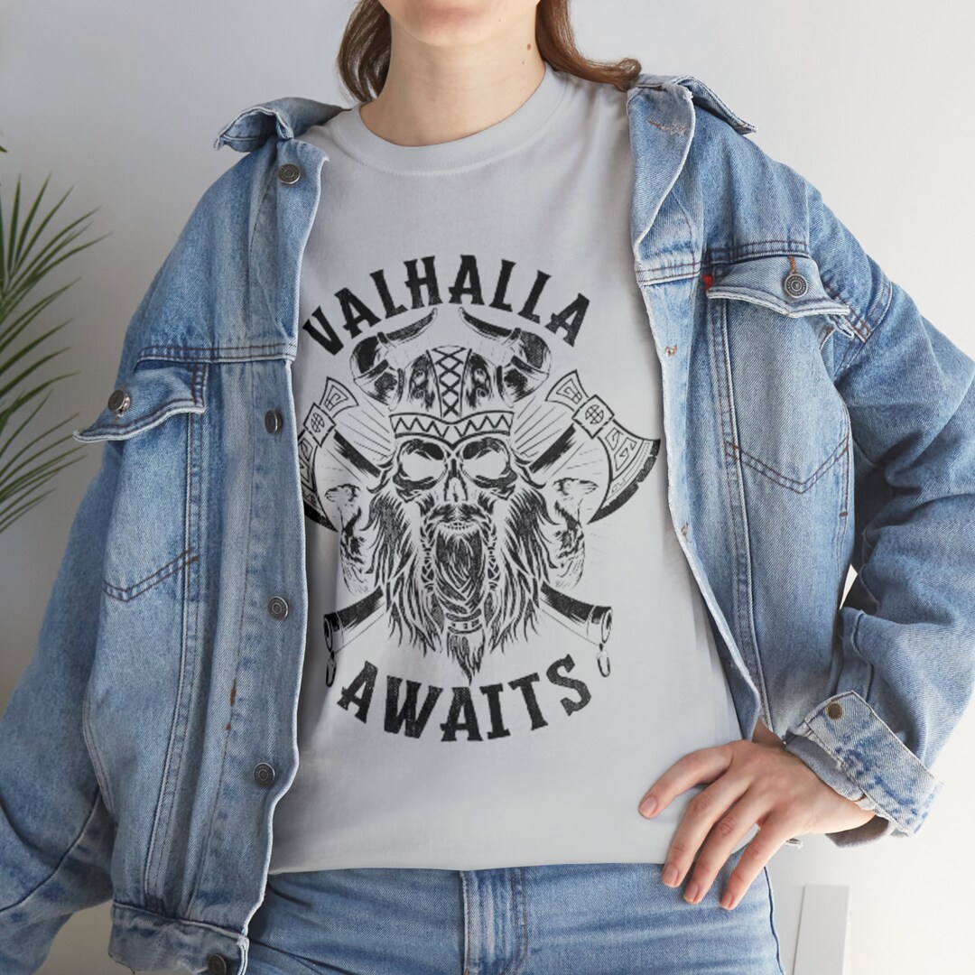 Valhalla Awaits, Viking - Etsy