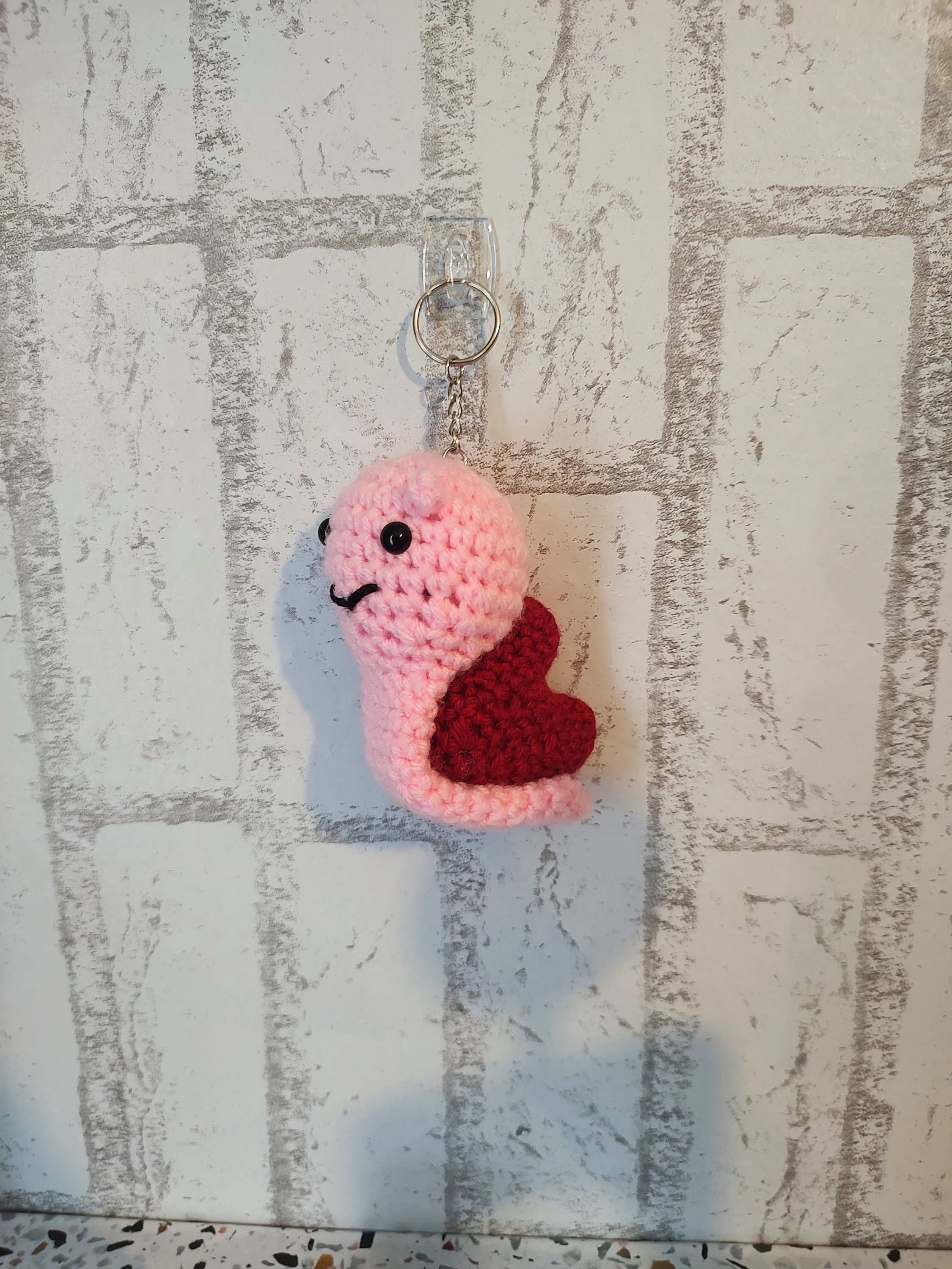 Valentine's Snail Keychains! - Etsy