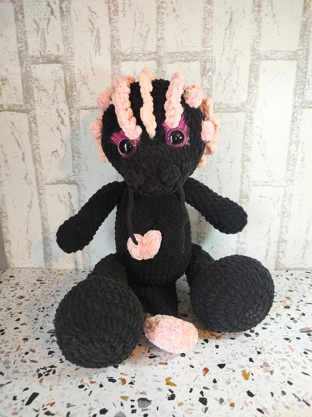 Valentine's Day Dragon - Etsy
