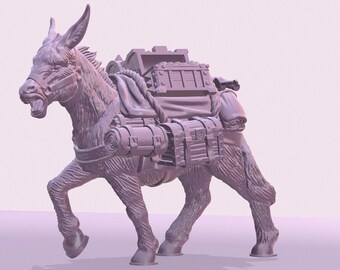 Dnd Donkey Miniature - Etsy