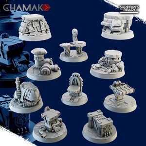 Cult of Mars Bases 3D Miniature - Etsy