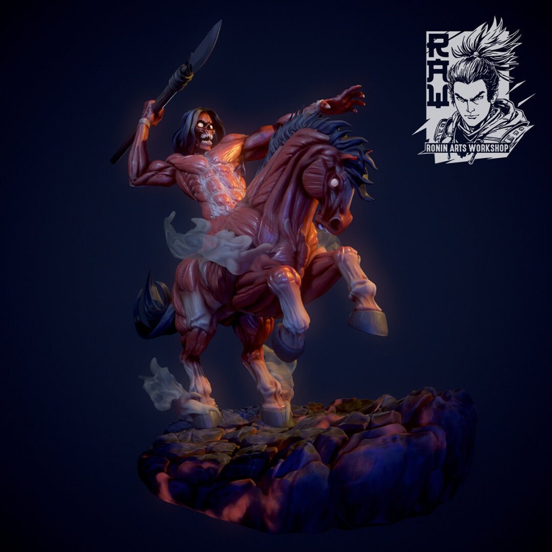 Luca the Stable Master the Cursed Vanguard 3D Miniature - Etsy
