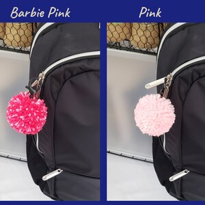 Pom-pom Zipper Pull | Backpack Accessory | Pom-pom Keychain | Party ...