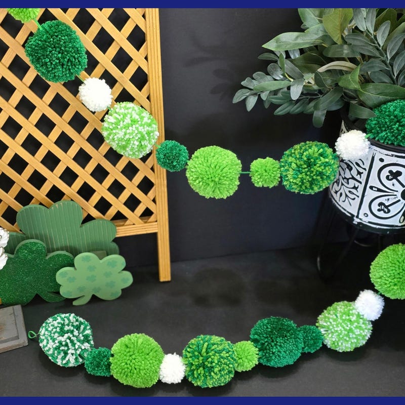 St Patricks Garland - Etsy