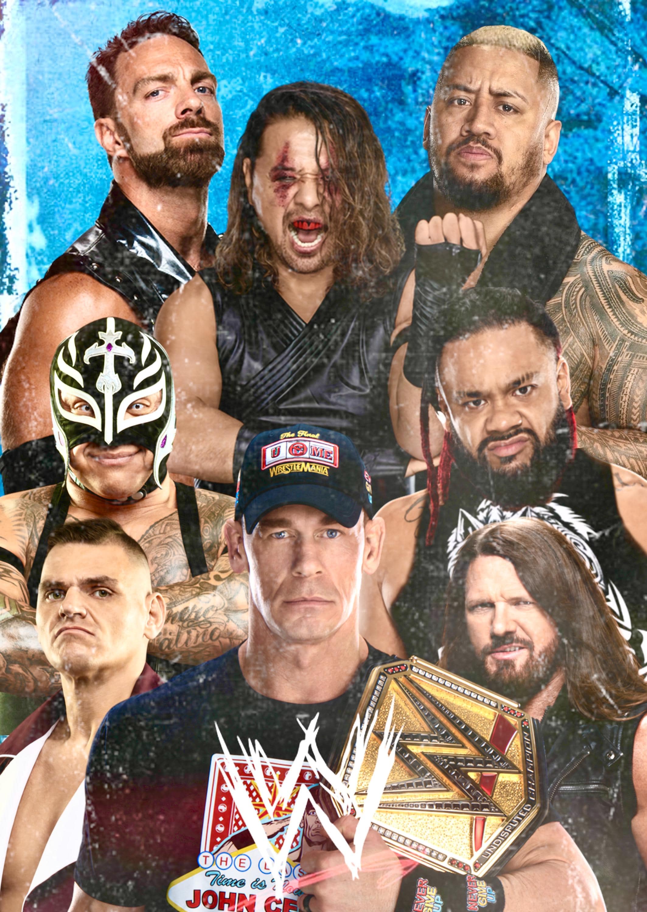 Custom WWE Poster // WWE Poster // 12 X 8 - Etsy