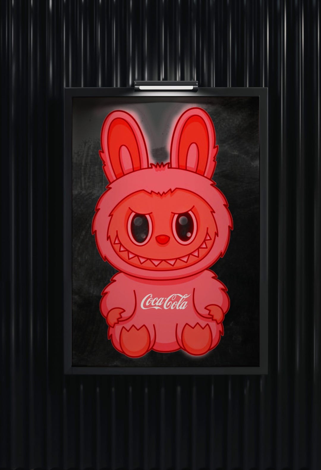 Labubu X Coke Digital Print - Etsy