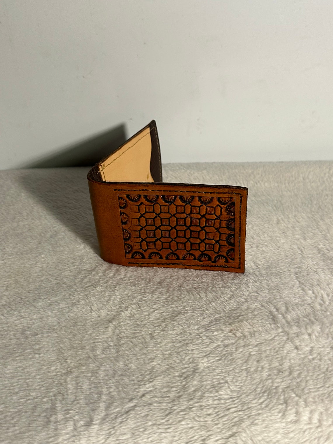 Hand Tooled Wallet - Etsy