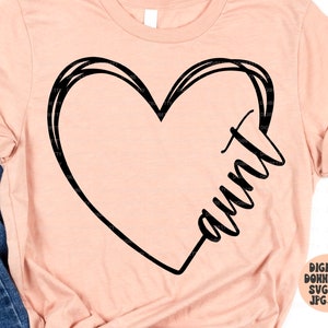 Aunt Heart Svg Png Jpg Dxf Aunt Svg Aunt Dxf Aunt Jpg - Etsy