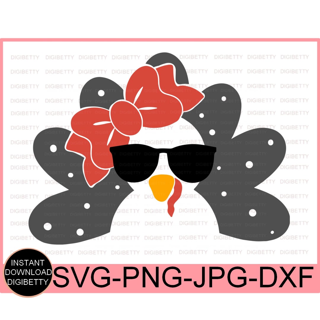 Thanksgiving Turkey Svg, Png, Jpg, Dxf, Thanksgiving Svg - Etsy
