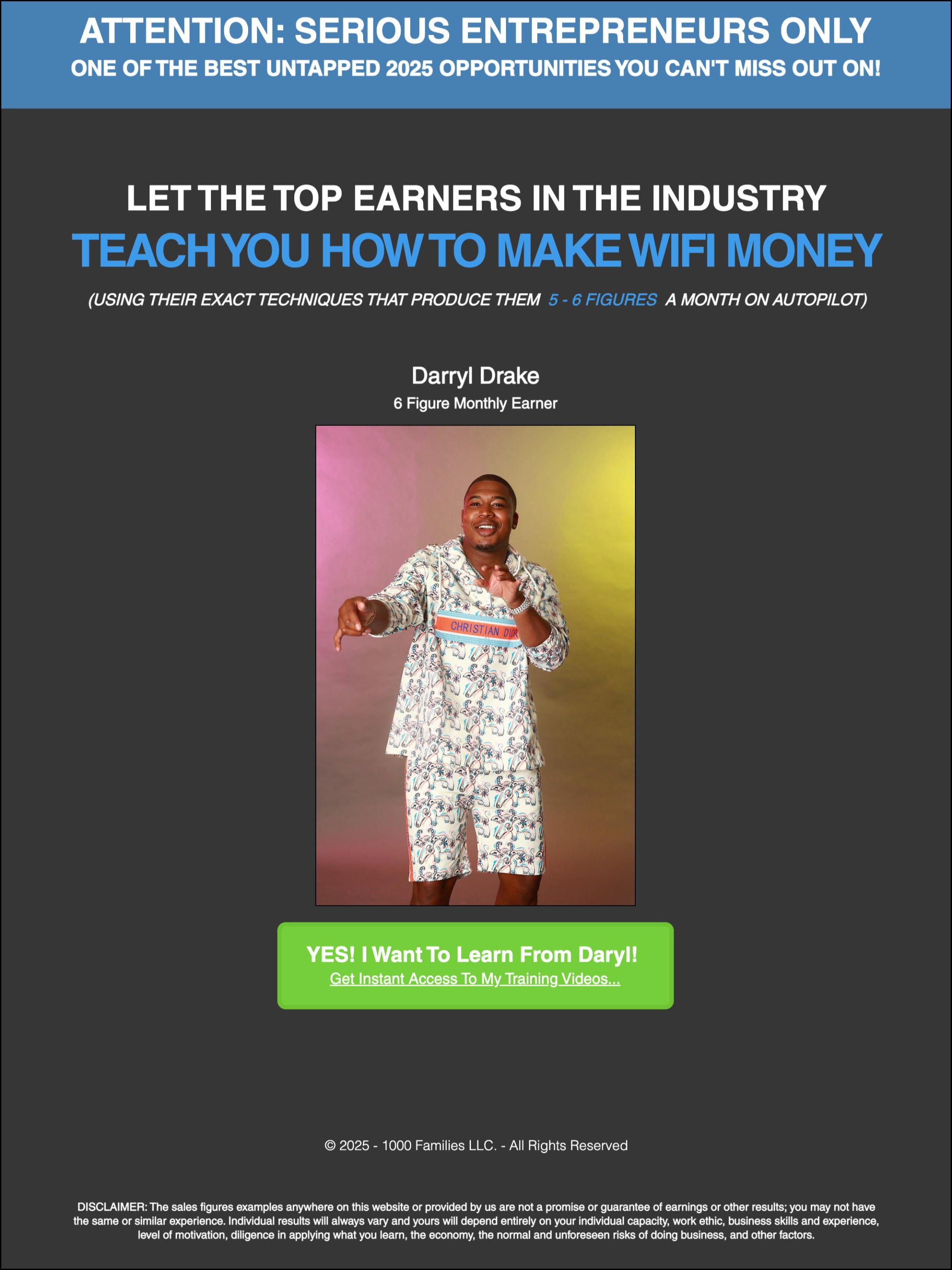 Mini Class Funnel Template for Wix Websites | Wix Funnel Template | Wix ...