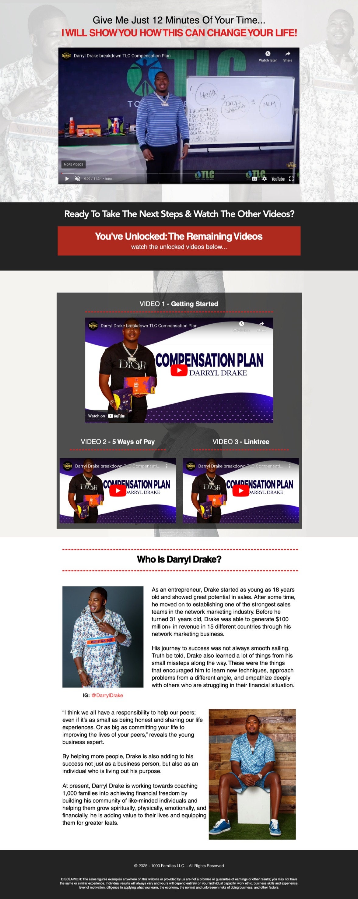 Mini Class Funnel Template for Wix Websites | Wix Funnel Template | Wix ...
