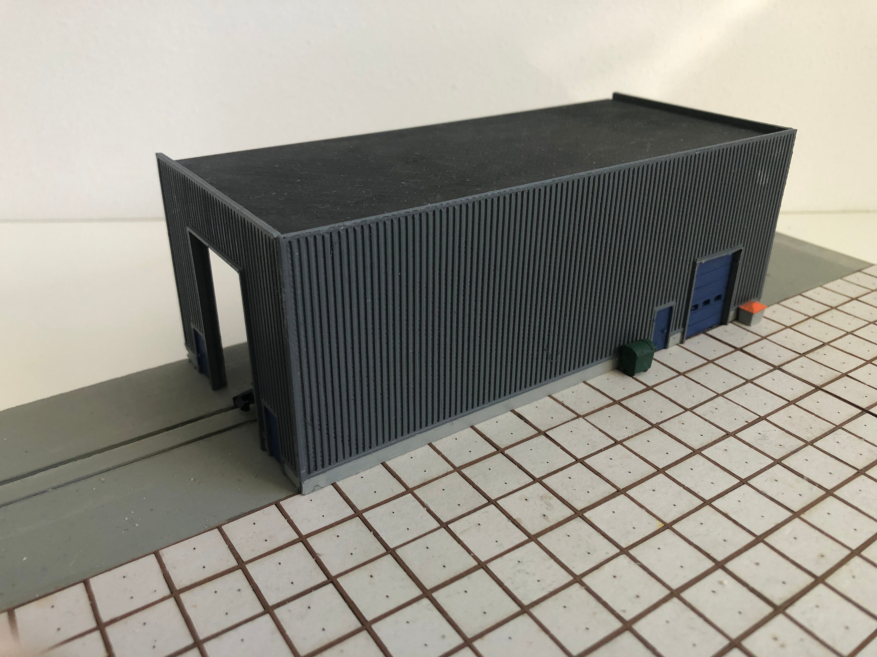 N Scale Train Maintenance Building - STL Download - Etsy