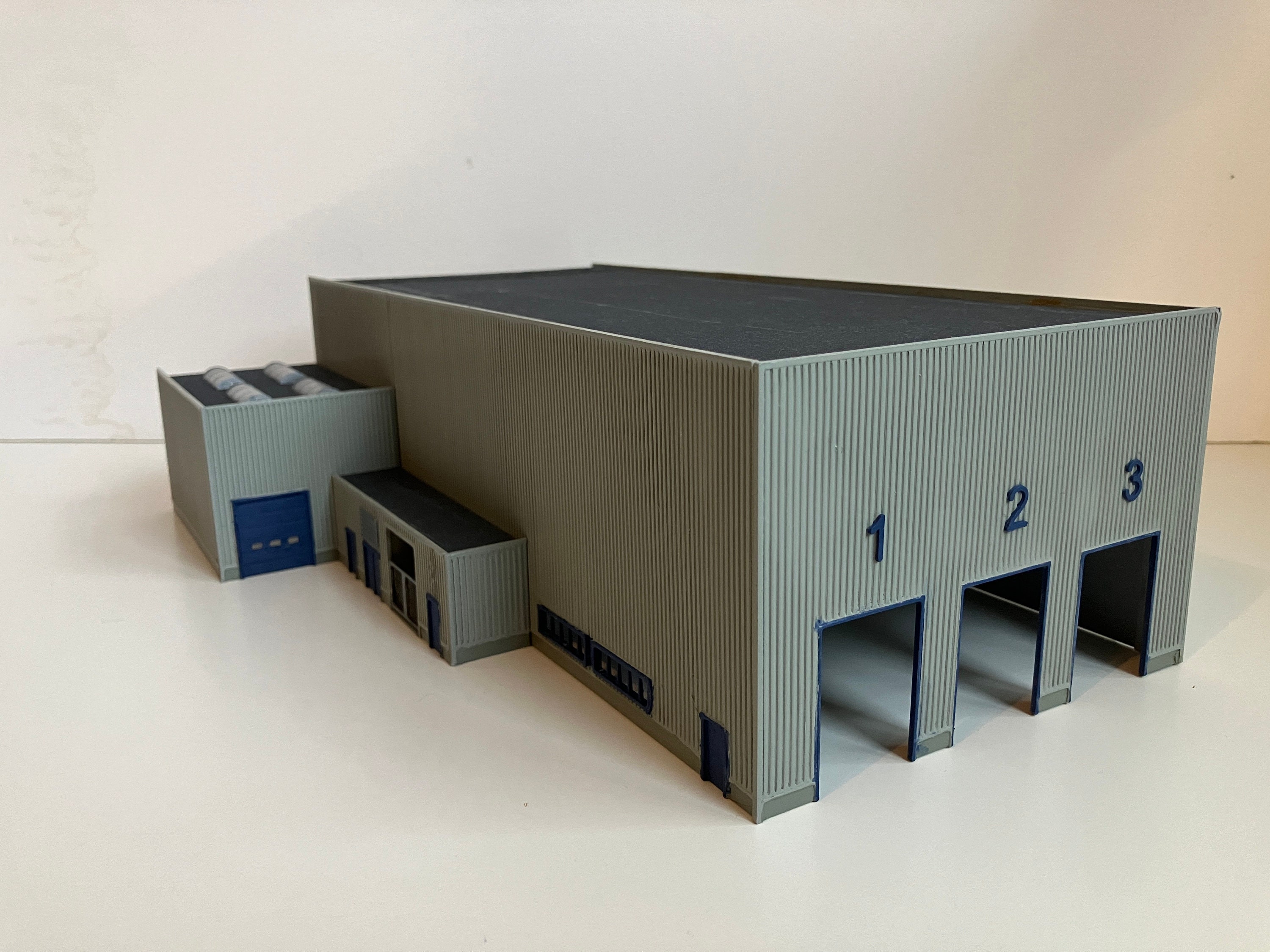 N Scale Train Maintenance Building Modular - STL Download - Etsy