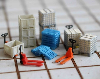 N Scale Construction Site Set - STL Download - Etsy