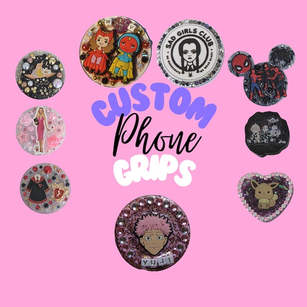 Anime Pop Socket - Etsy
