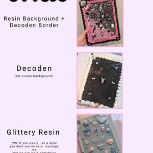 Kawaii Decora Decoden Themed/character/cartoon Handmade Custom Kindle ...