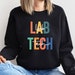 Lab Tech Hoodie, Lab Life Gifts, Laboratory Sweatshirt, Laboratory ...