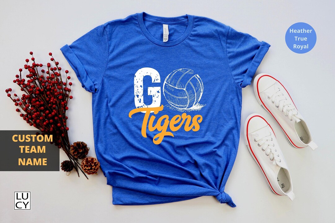 Custom Go Team Shirt, Go Custom Shirt, Volleyball Team Fan Shirt ...