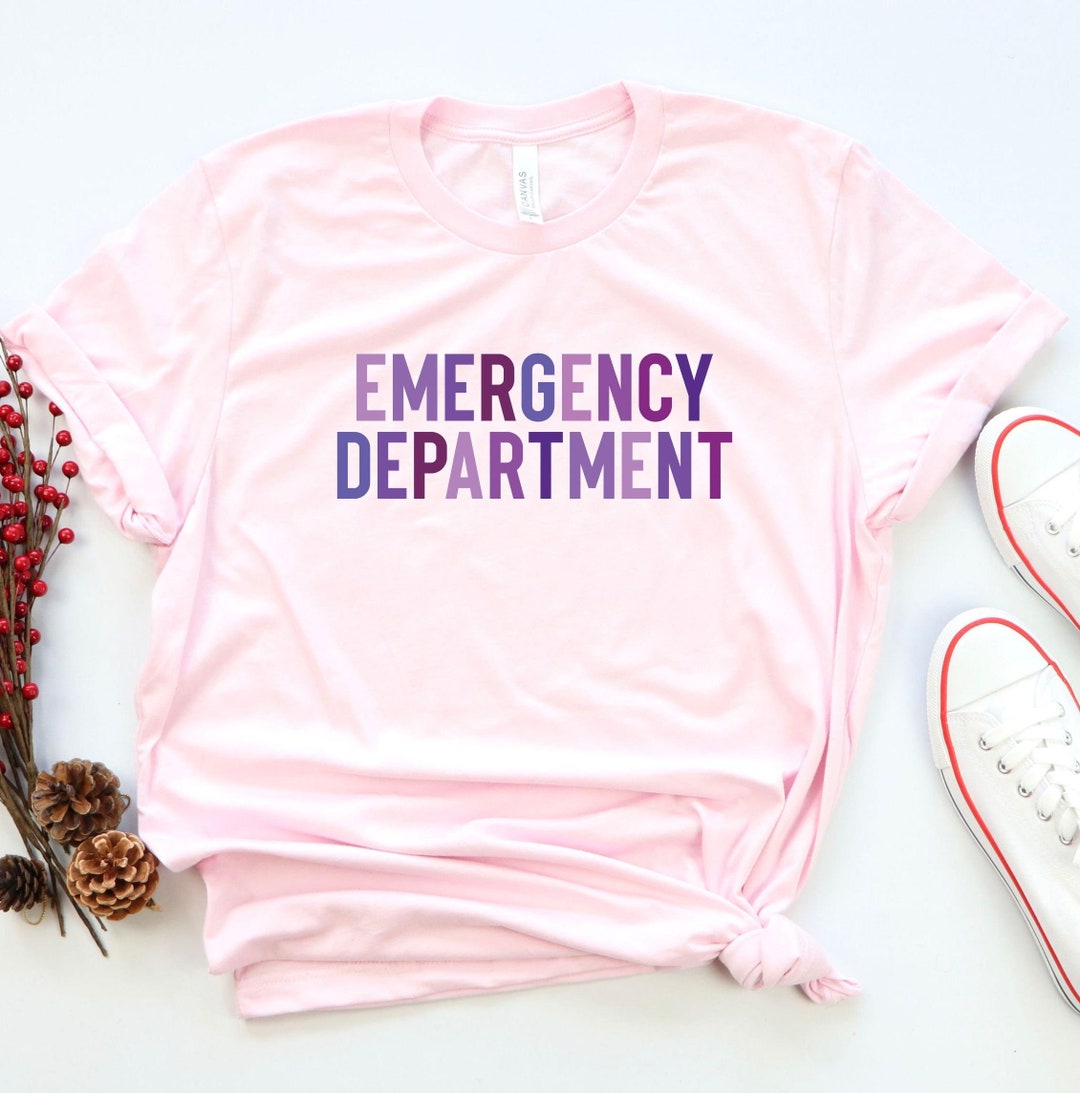 Emergency Department Shirt, Emergency Nurse Tshirt, Emergency Room Tech ...
