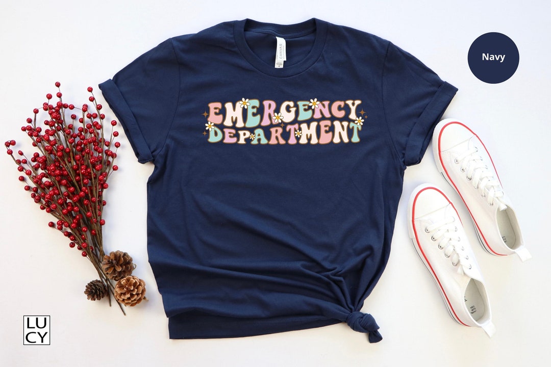 Emergency Department Shirt, ER Nurse Tshirt, Emergency Room Tech Gift ...